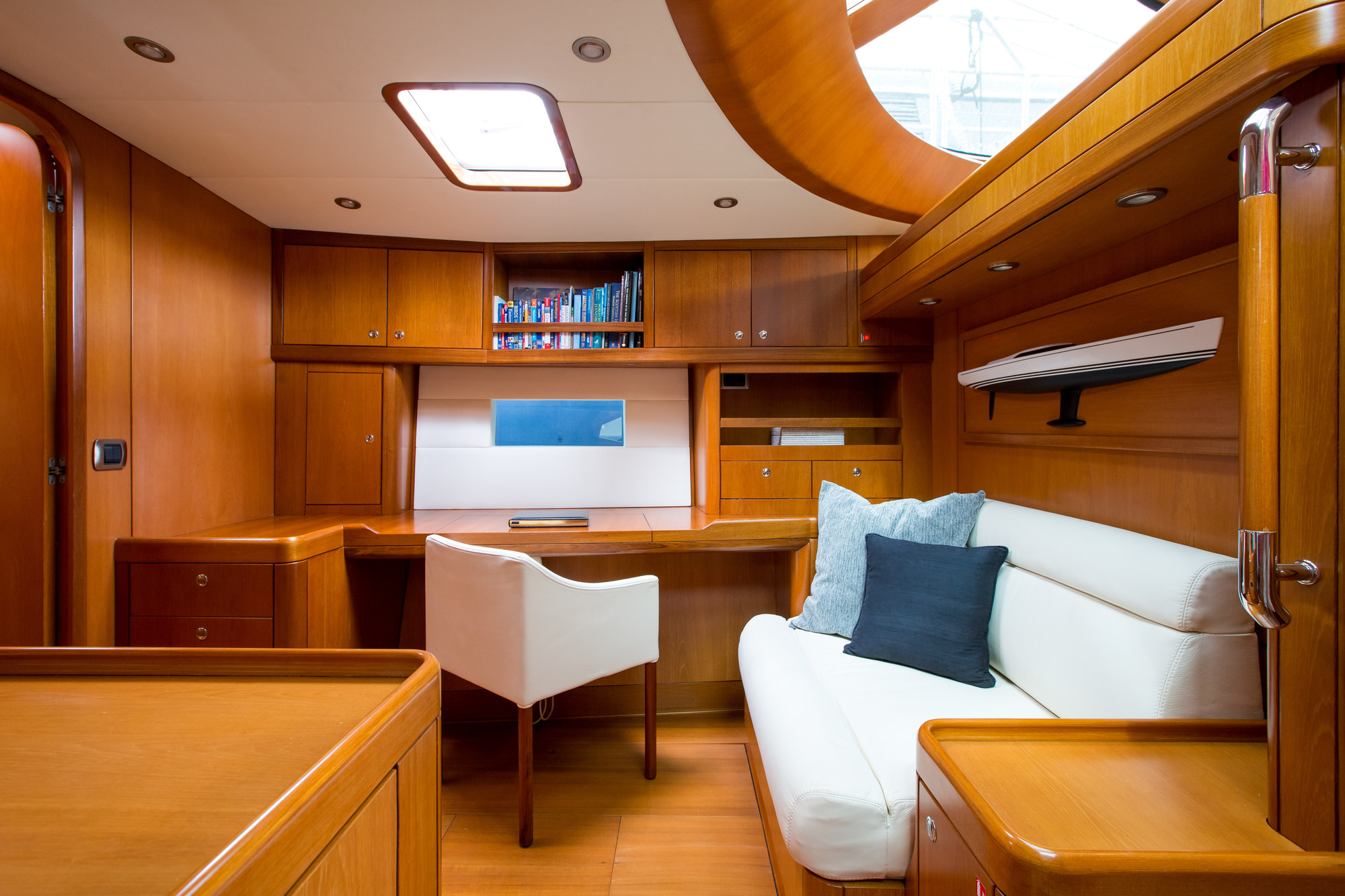 Study inside SY RAPTURE — Yacht Charter & Superyacht News