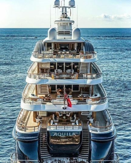 motor yacht Aquila. Photo by Rupert Pearce — Yacht Charter & Superyacht ...