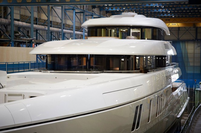 Feadship launches 73m Superyacht Hasna — Yacht Charter & Superyacht News