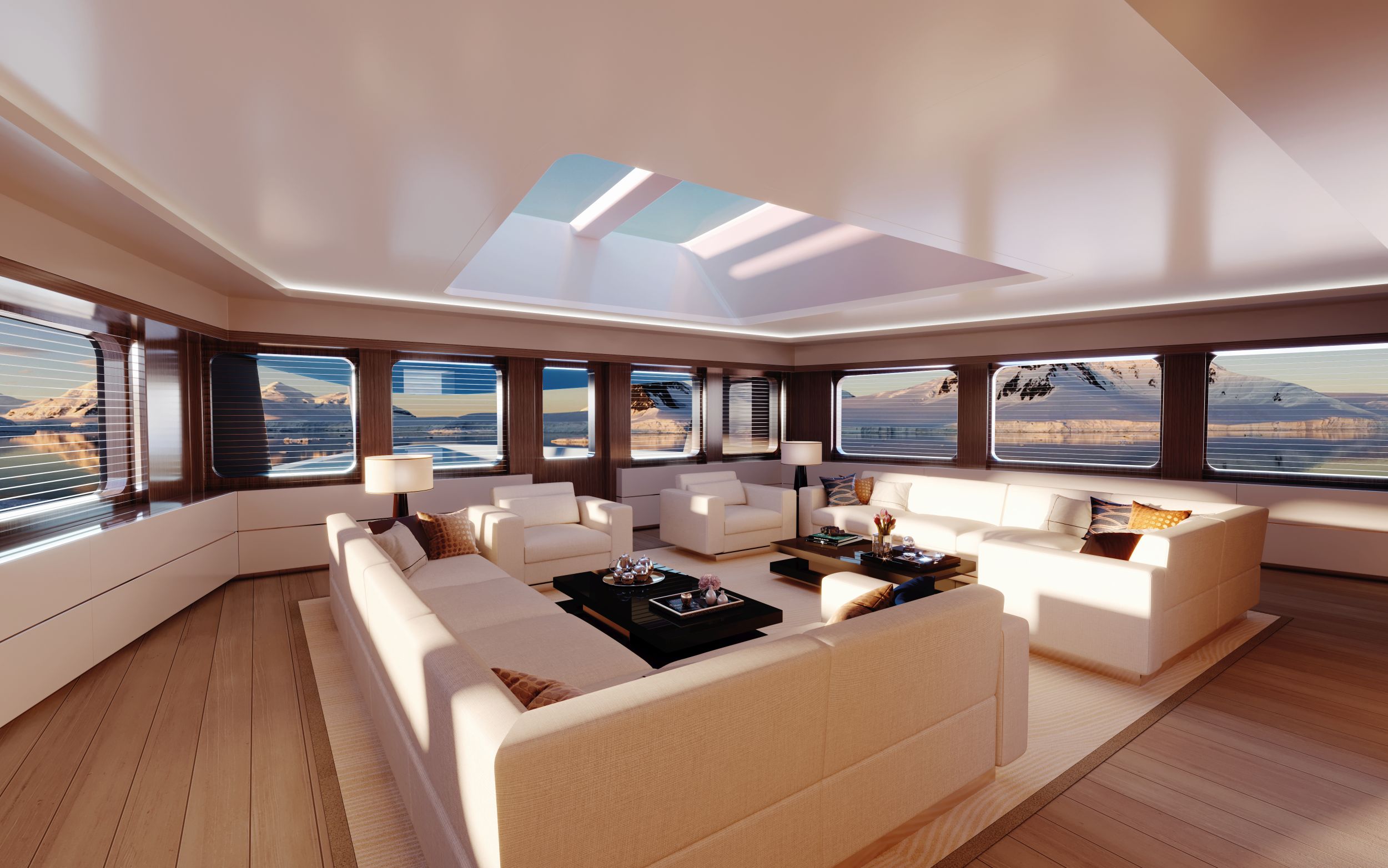 DAMEN SeaXplorer 75 - Observation Lounge — Yacht Charter & Superyacht News