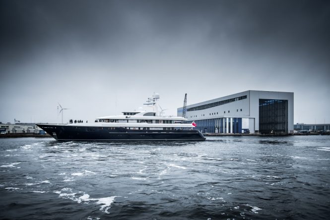 68-metre superyacht Archimedes completes refit at Feadship yard — Yacht ...