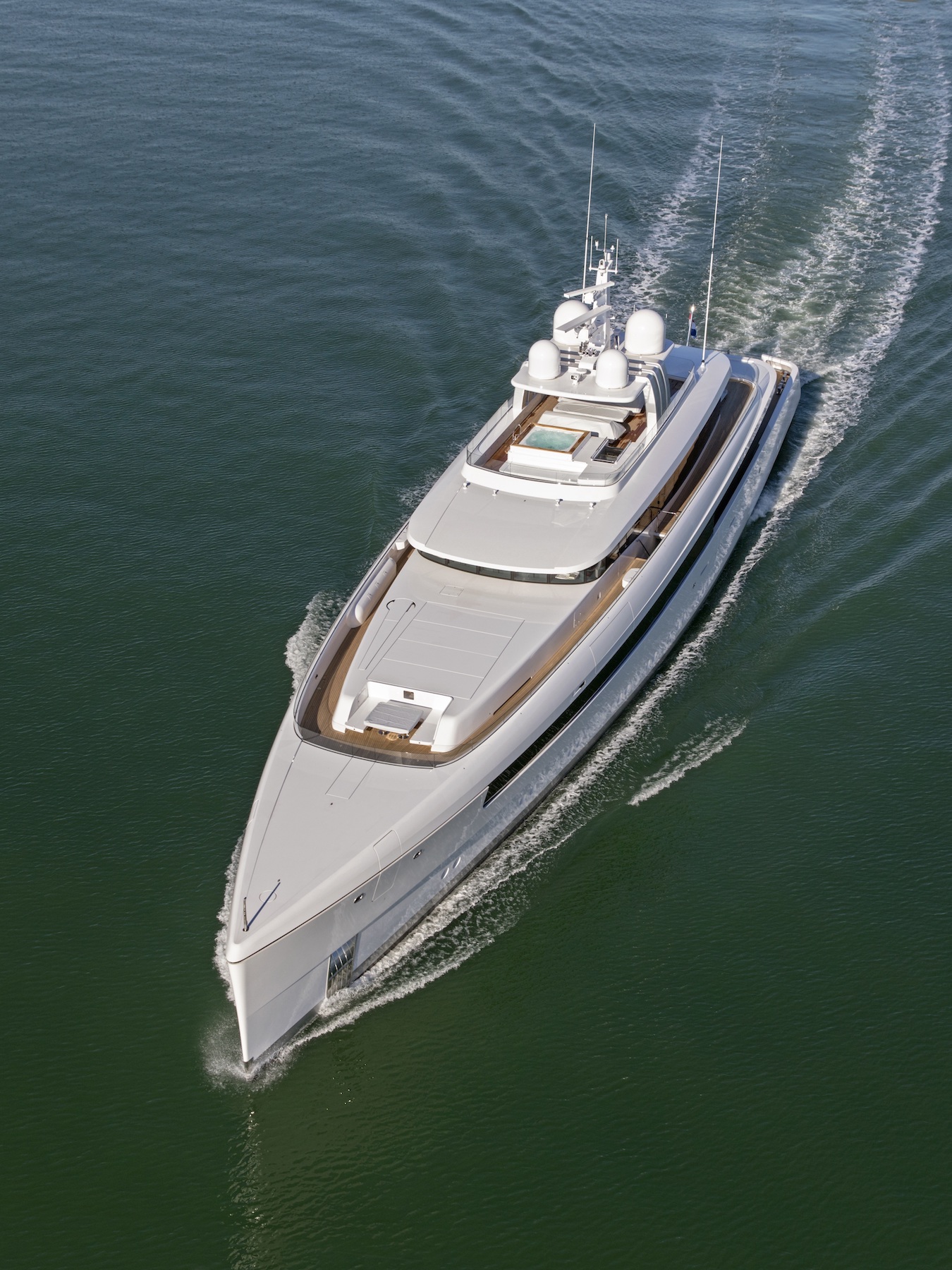 Aerial view - Photo © Feadship — Yacht Charter & Superyacht News