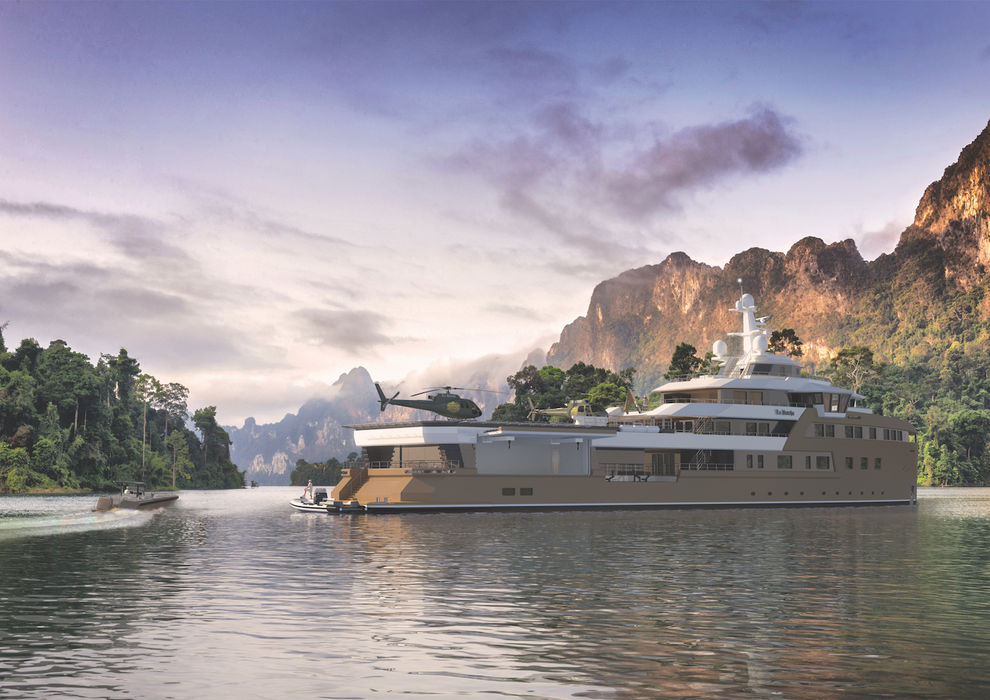 LA DATCHA to be launched in 2020 — Yacht Charter & Superyacht News