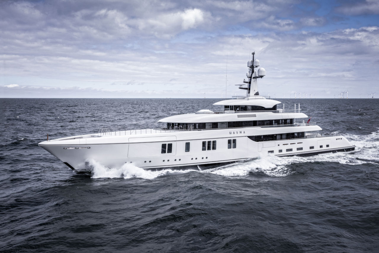 Motor yacht Hasna - Photo © Feadship — Yacht Charter & Superyacht News