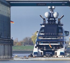 PHOTOS: 142m Lurssen Mega Yacht NORD floats out — Yacht Charter ...