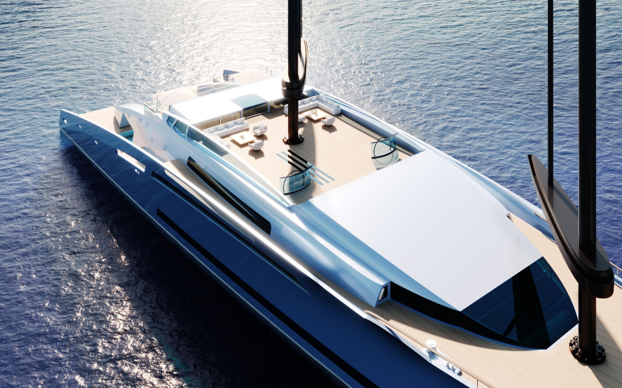 Feadship’s amazing eco-explorer sailing yacht concept — Yacht Charter ...