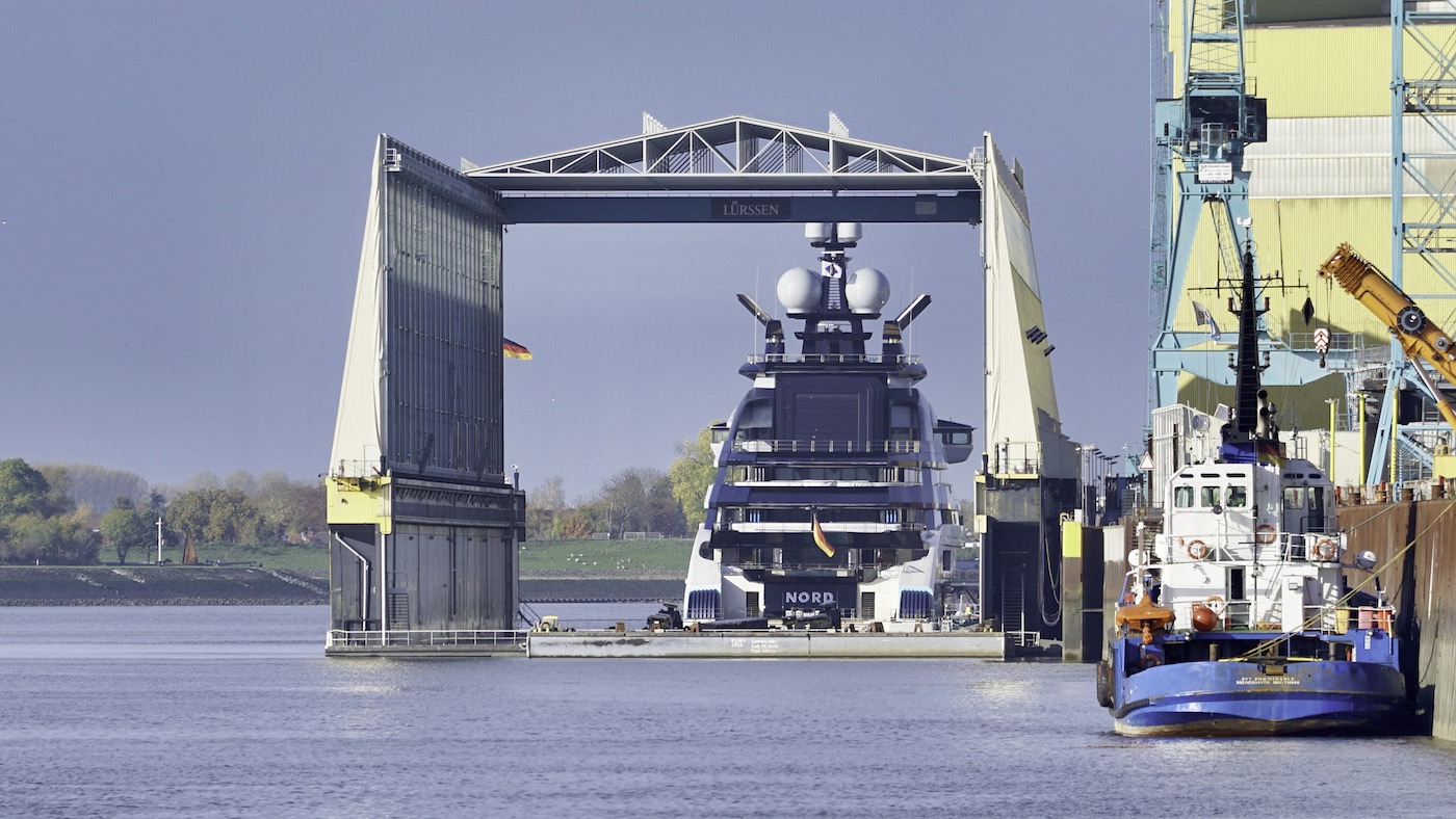 Lurssen christens Nuvolari Lenard-designed 142m mega yacht NORD ...