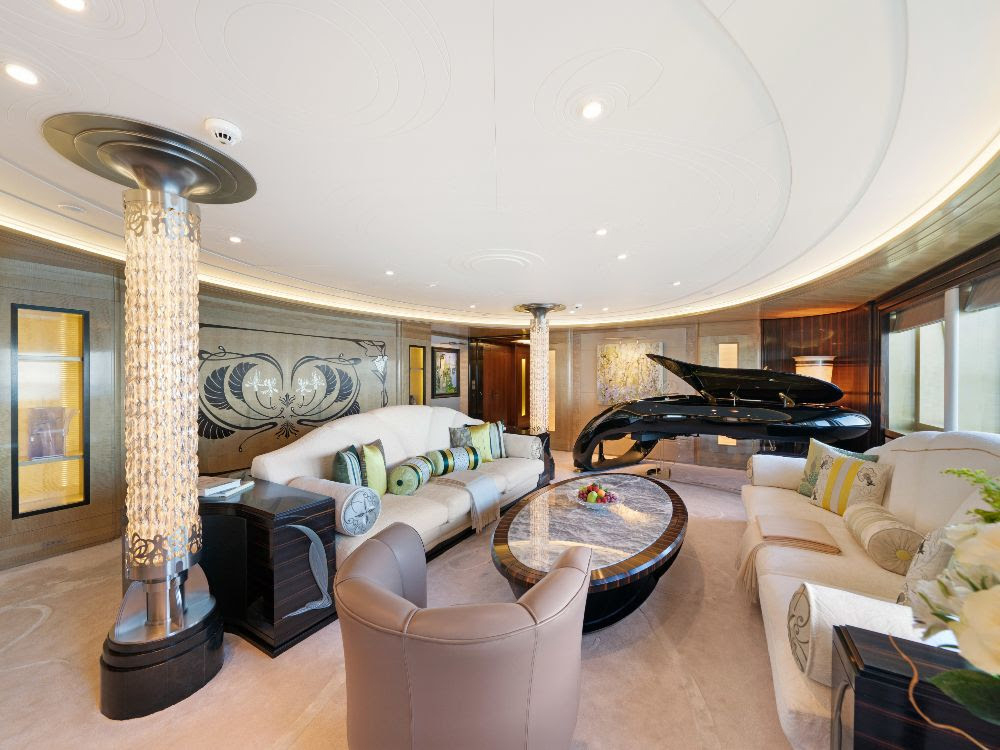 Incredible new lifestyle video and photos of mega yacht AMARYLLIS by ...