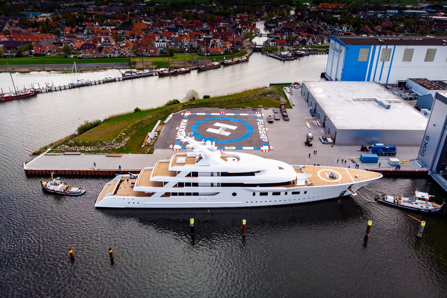 Feadship launch 95m mega yacht BLISS — Yacht Charter & Superyacht News