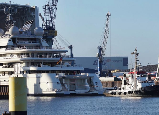 Lürssen luxury 146-metre mega yacht PROJECT OPERA launched — Yacht ...