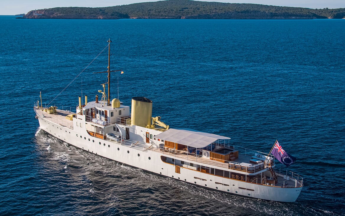 Newly restored classic yacht MARALA embodies the spirit and character ...