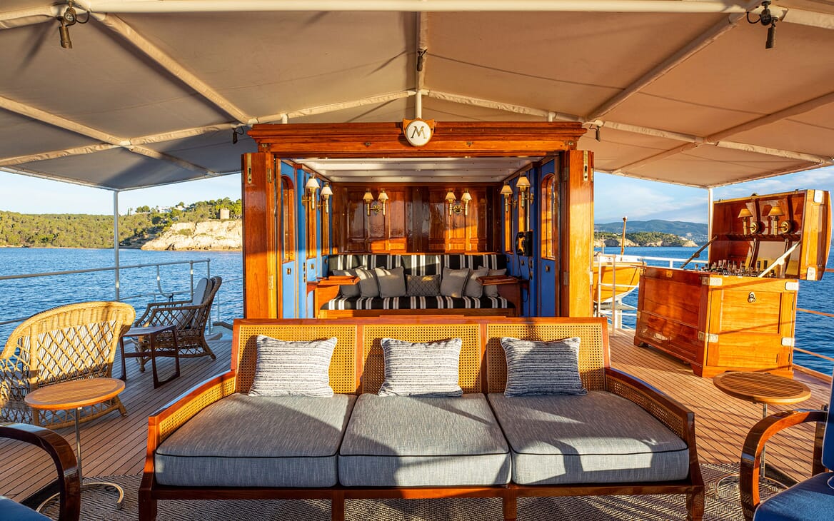 Newly restored classic yacht MARALA embodies the spirit and character ...