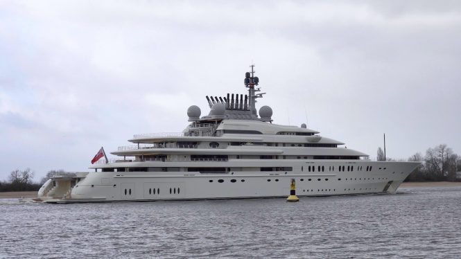 Lurssen shipyard hands over 146m mega yacht OPERA to her proud owners ...