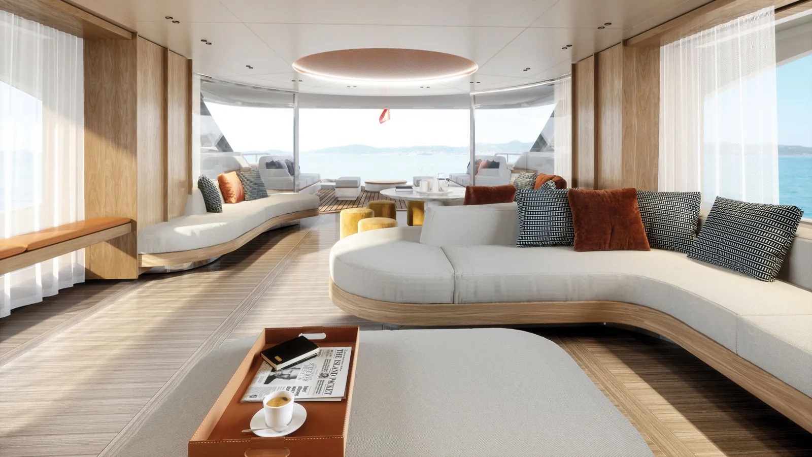 Main salon lounge — Yacht Charter & Superyacht News