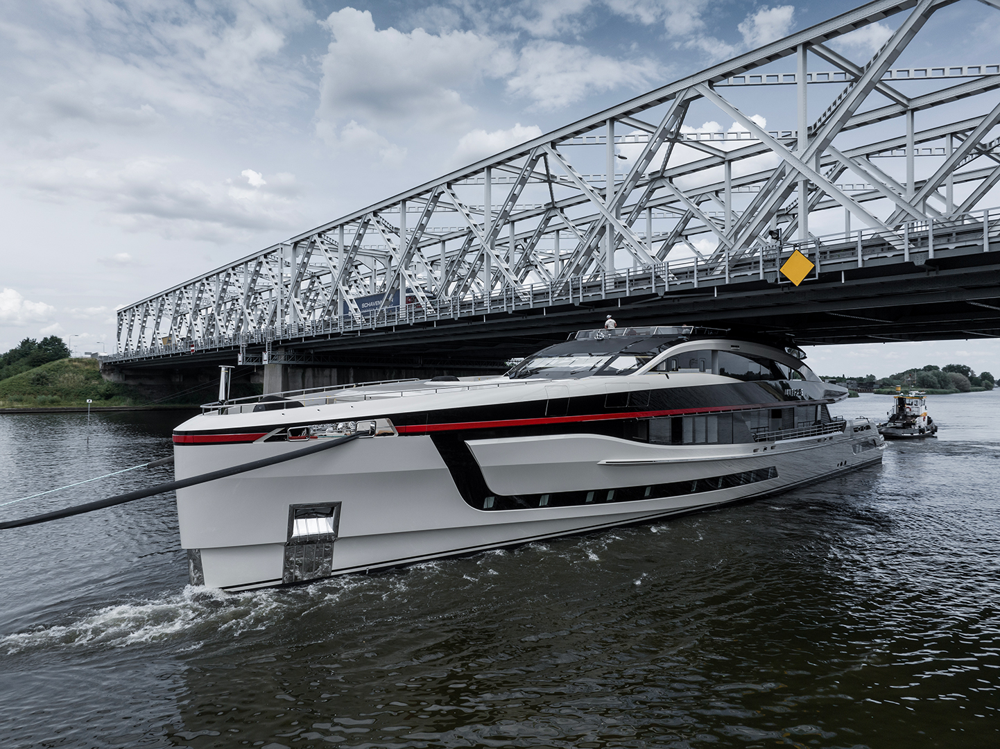 Heesen motor yacht ULTRA G on her first voyage - Photo © Heesen Yachts ...