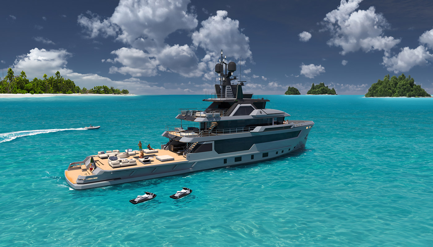 44m superyacht MAVERICK launched as the first CdM Flexplorer 146 — Yacht Charter & Superyacht News