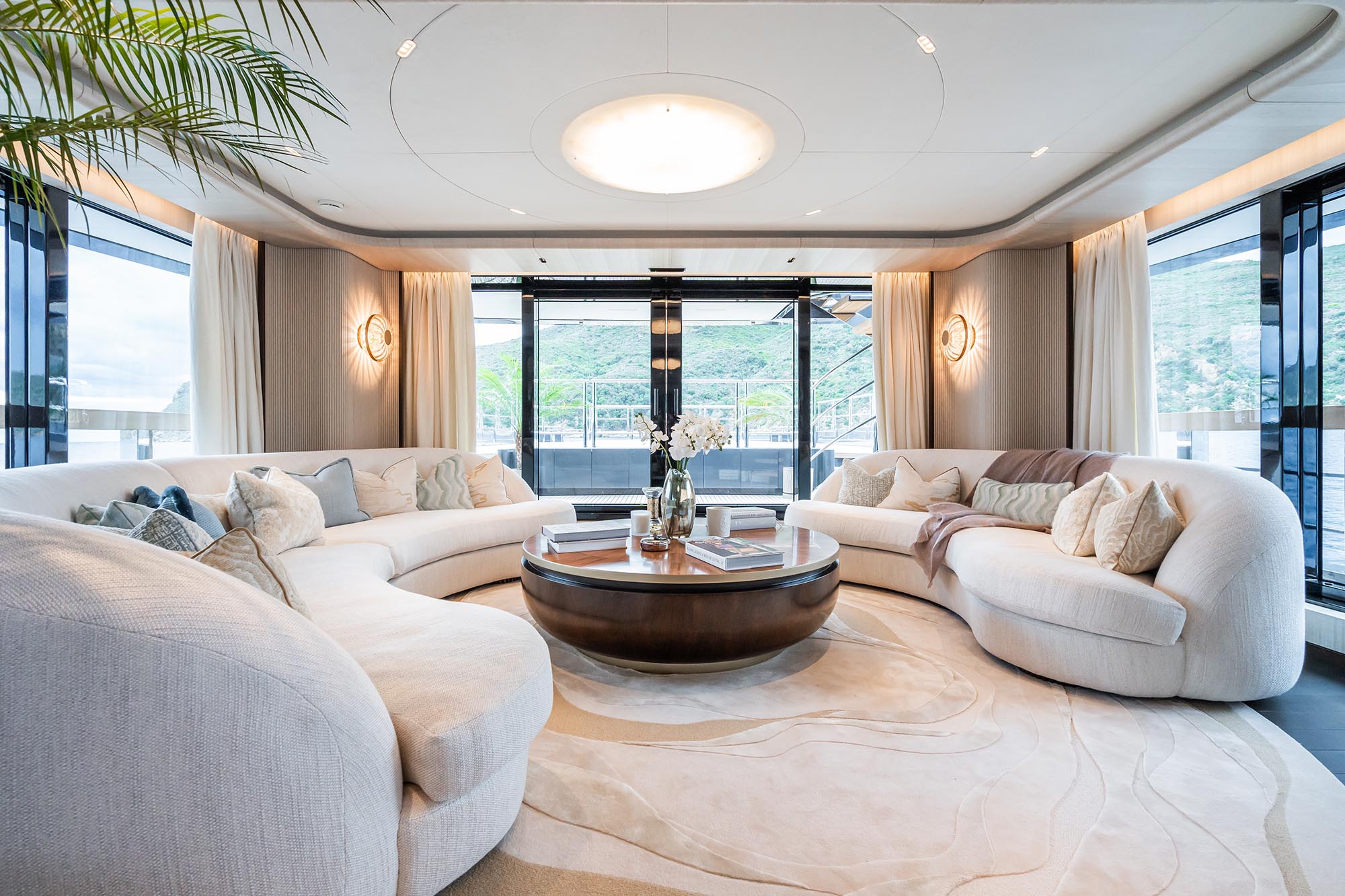 Main salon lounge — Yacht Charter & Superyacht News