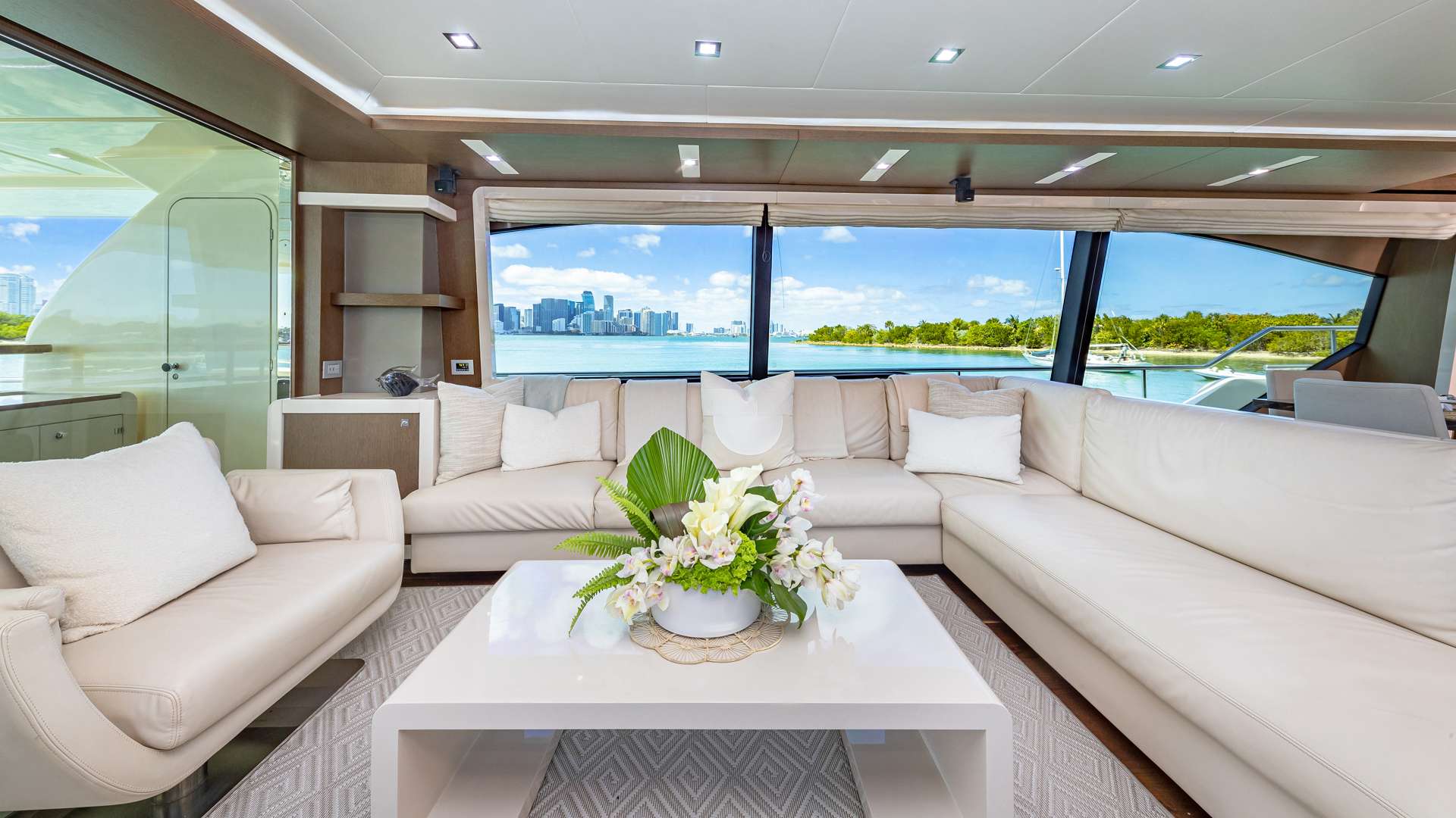 Main salon lounge — Yacht Charter & Superyacht News