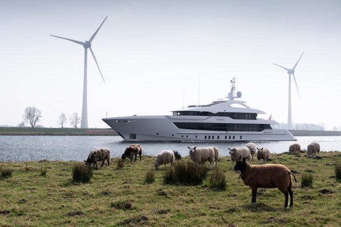 Heesen Yachts motor yacht SERENA - Photo © Ruben Griffioen — Yacht ...
